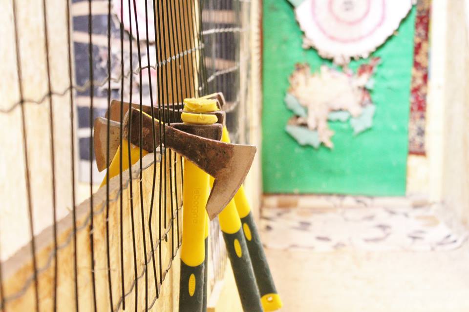 J'ai testé pour vous... Le bar à lancer de haches - Blog Caen ...